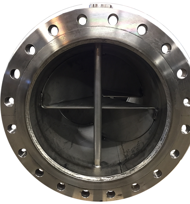 Static Mixer Pipe | Custom Whirled Design | UET Mixers